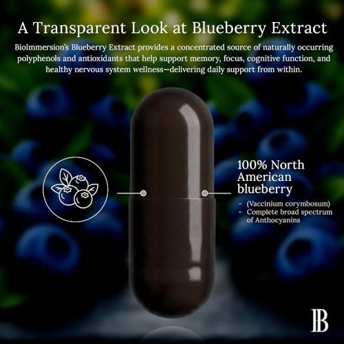 Blueberry extract for overall vitality