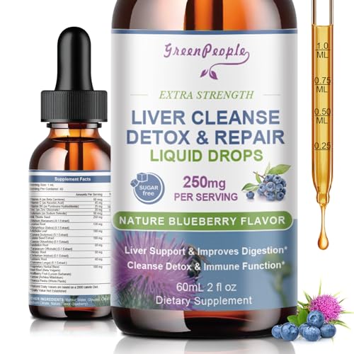 blueberry flavored liver detox supplement