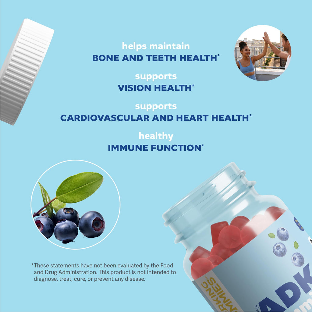 blueberry flavored vitamin gummies