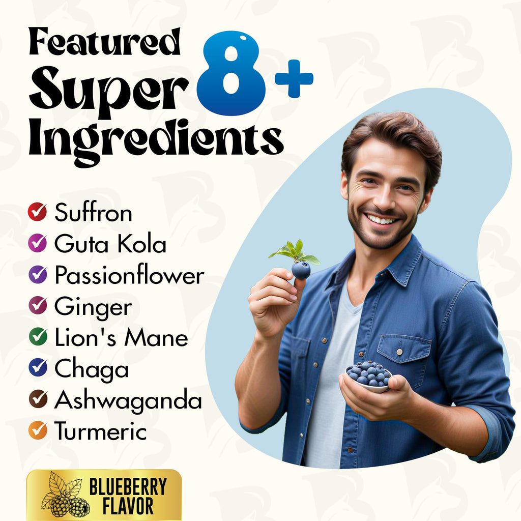 blueberry flavour ashwagandha supplements