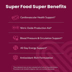Blueberry flavour beet root supplements