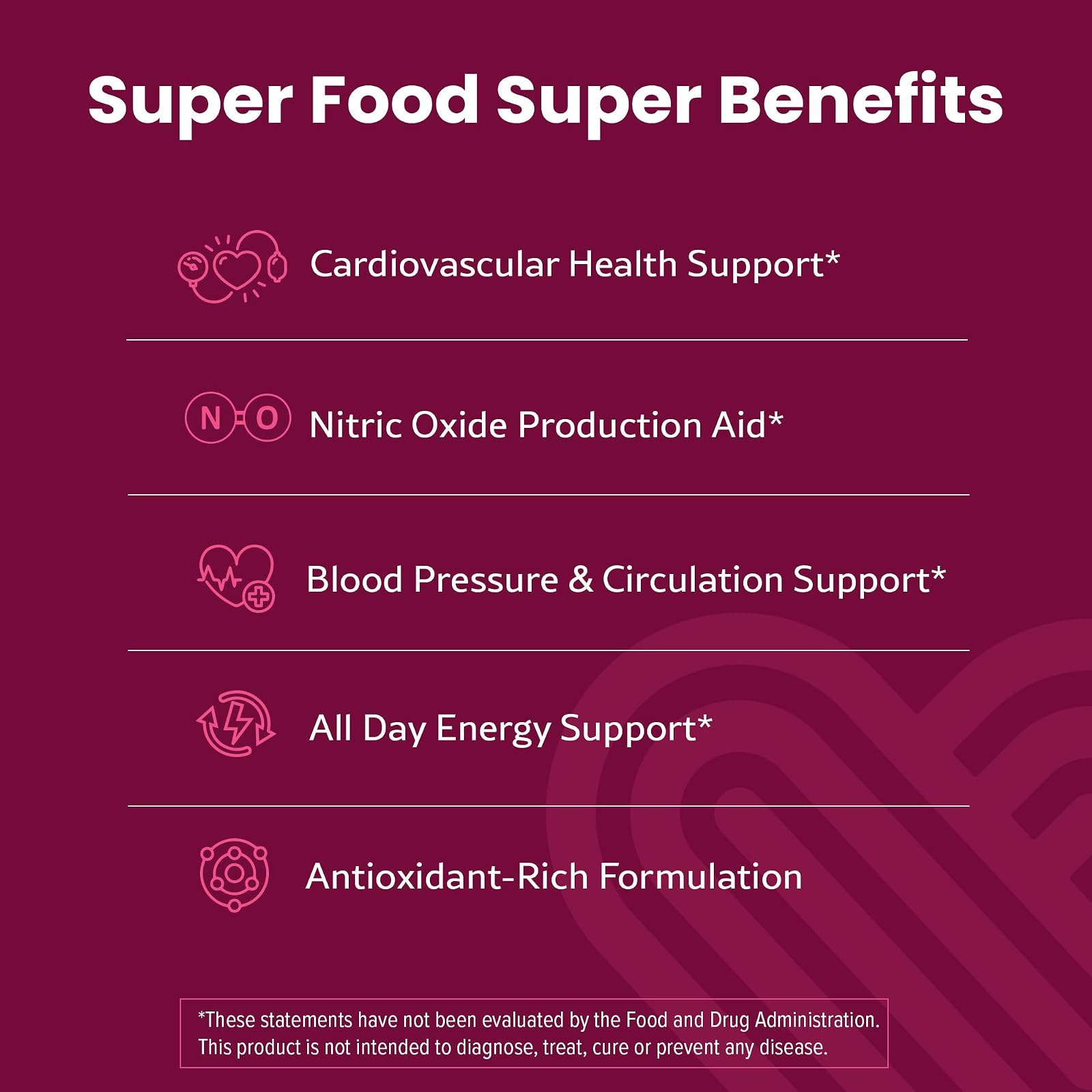 Blueberry flavour beet root supplements