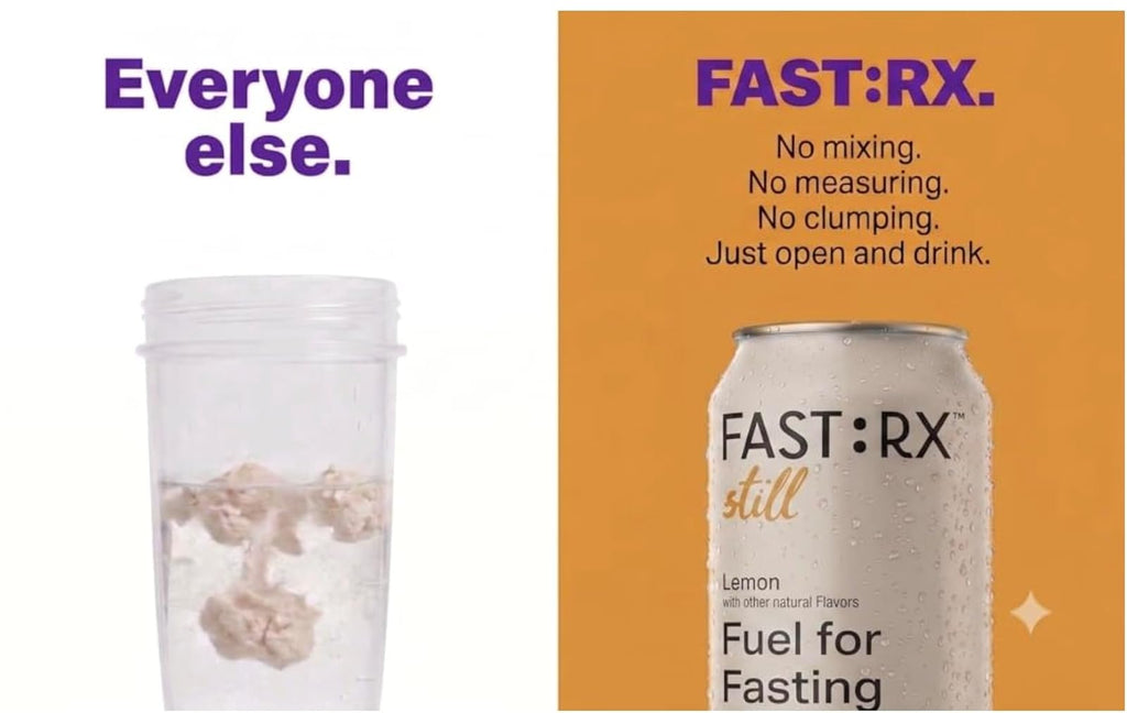blueberry flavour fasting electrolyte drink