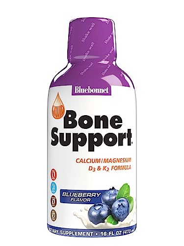 Blueberry flavoured calcium support