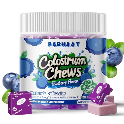 Blueberry flavoured immune support chews