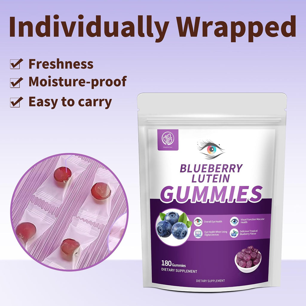 blueberry flavoured lutein gummies Canada