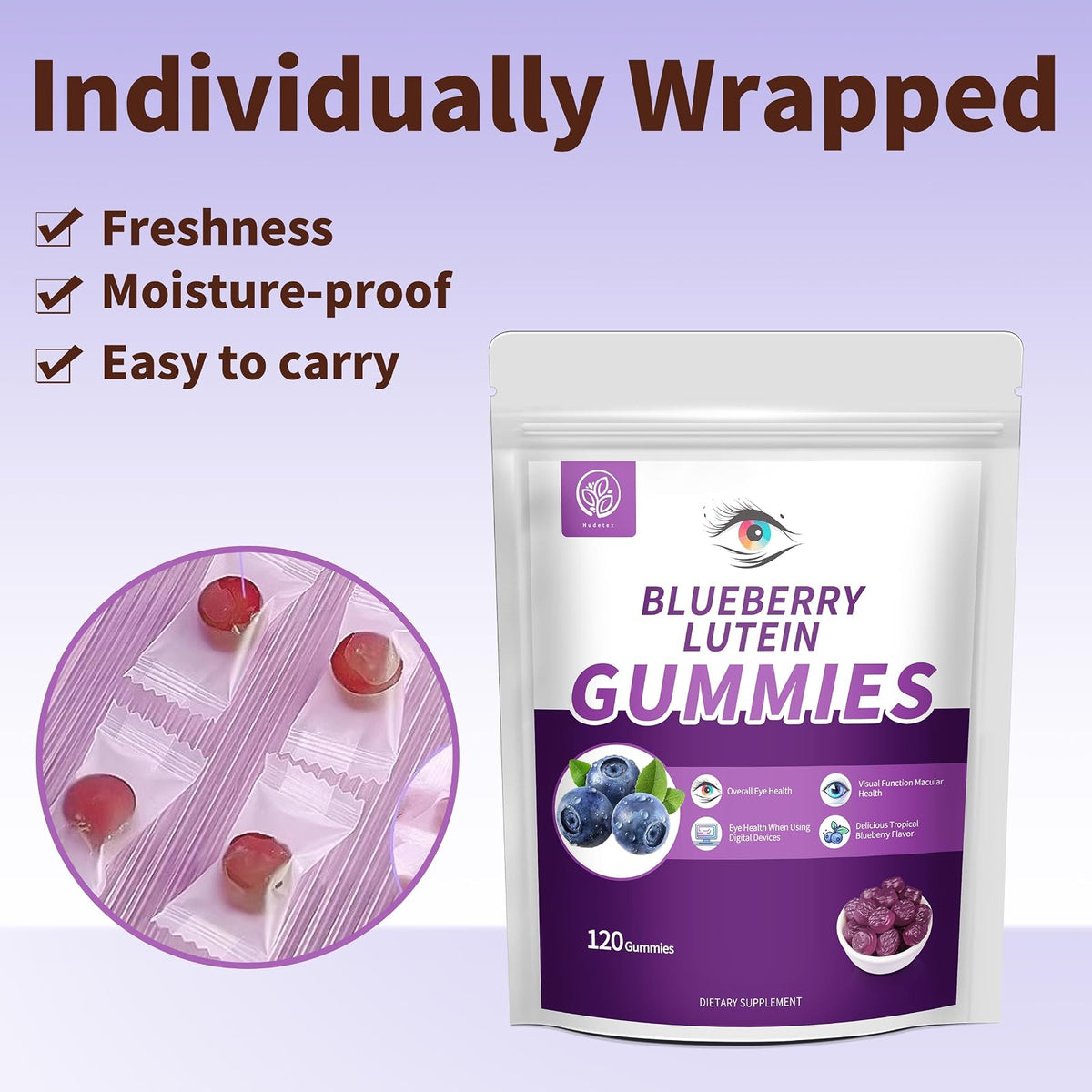 blueberry flavoured lutein supplements Canada