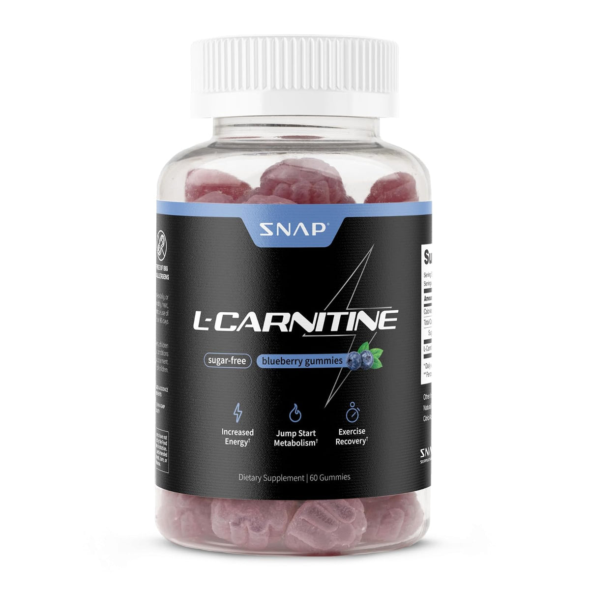 blueberry l-carnitine gummies for energy