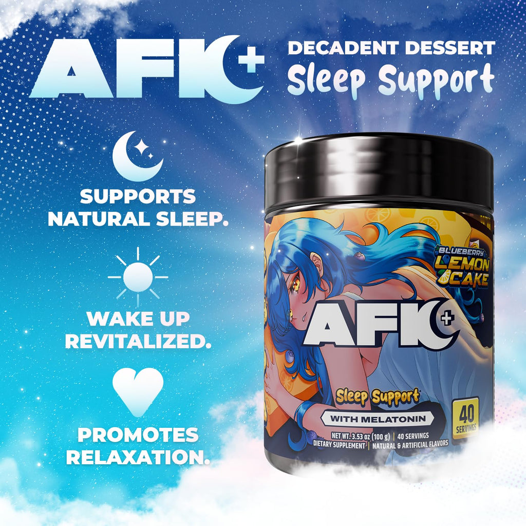 Blueberry lemon cake melatonin gummies
