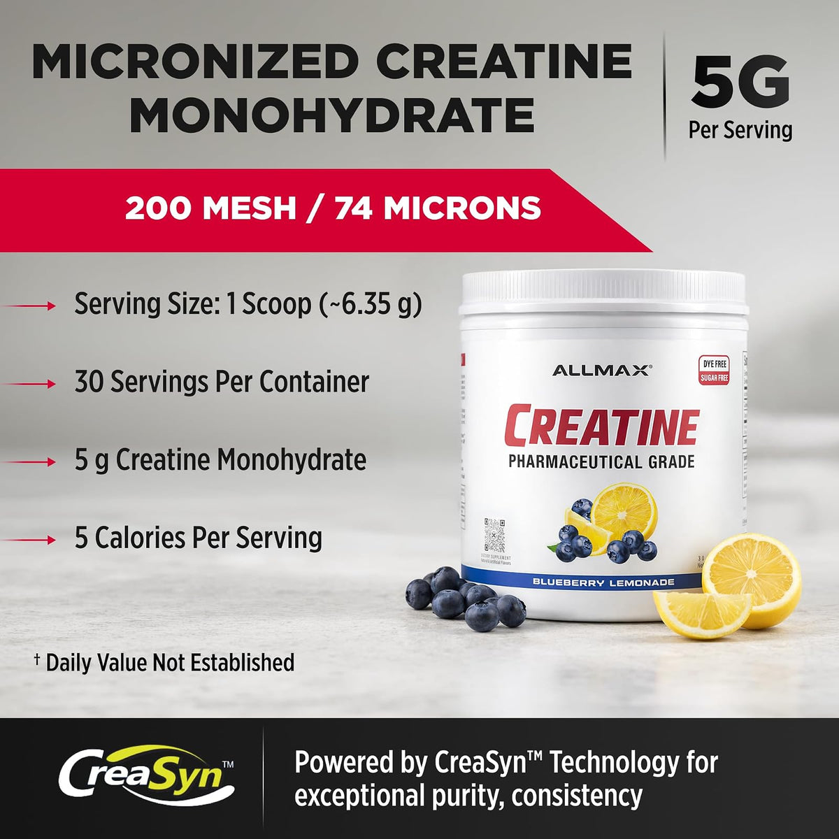 blueberry lemonade creatine flavour