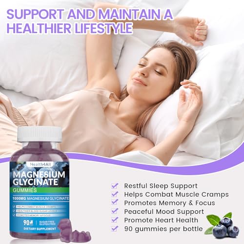 blueberry magnesium gummies for health
