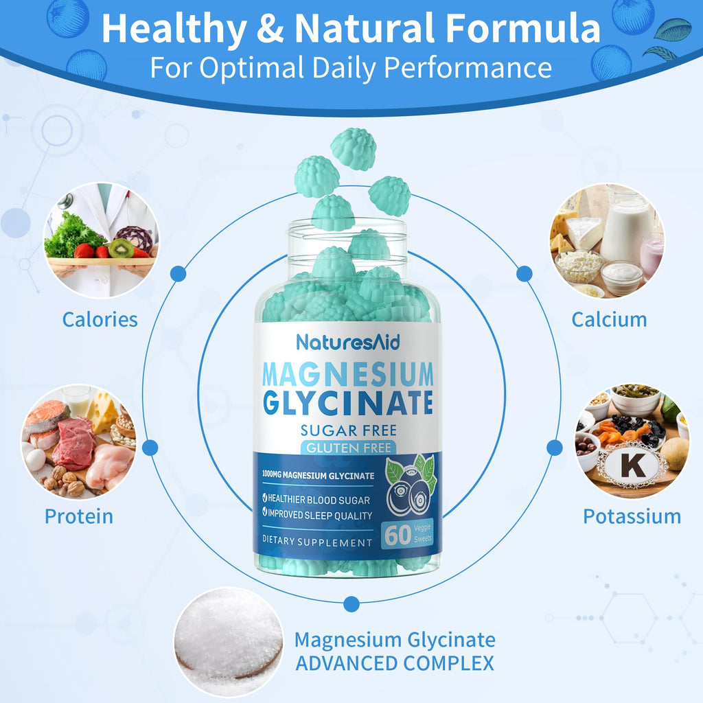 blueberry magnesium gummies for mood support