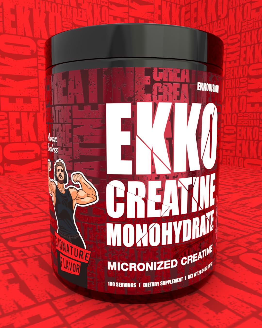 Blueberry mango creatine supplement