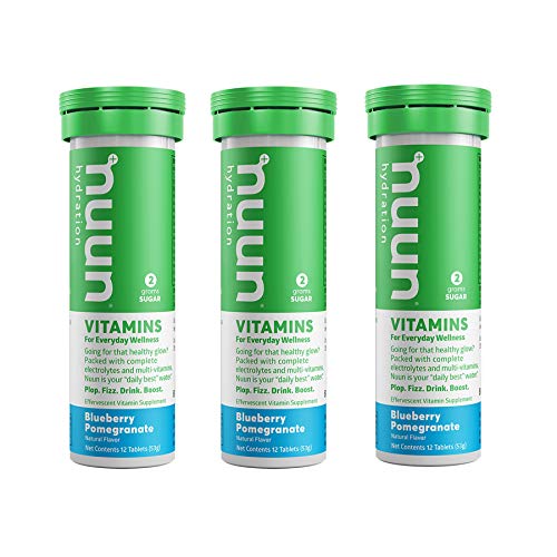 Blueberry pomegranate flavour electrolyte tablets