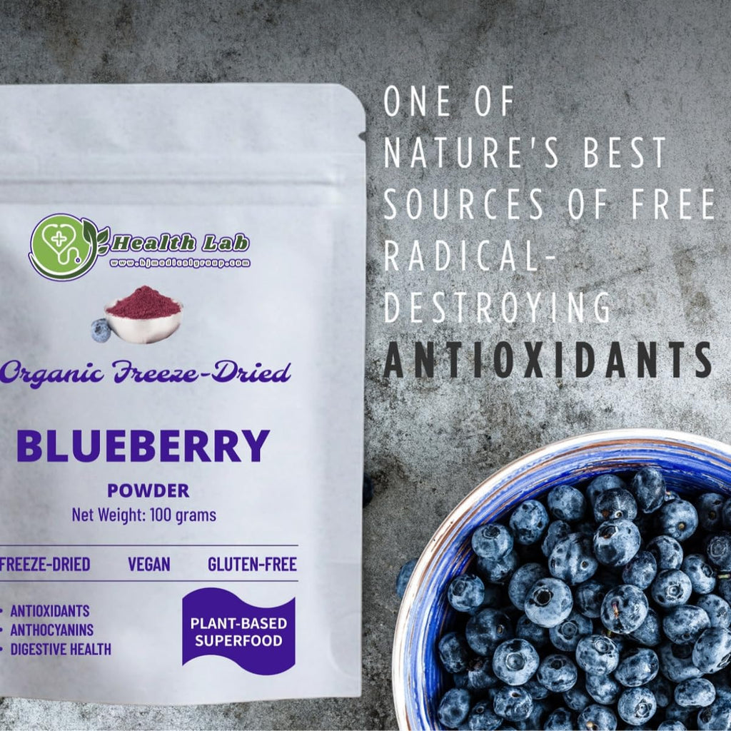 blueberry powder for baking recipes