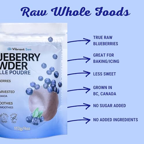 blueberry powder for blended vitamins