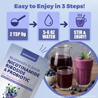 Blueberry superfood for energy boost