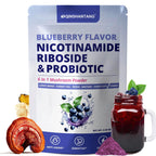 Blueberry superfood powder for smoothies