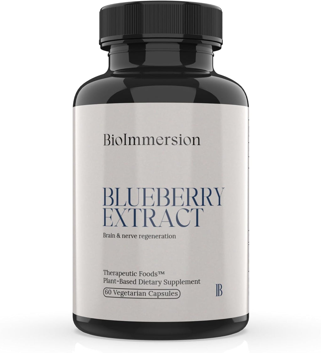 Blueberry supplements for active lifestyles