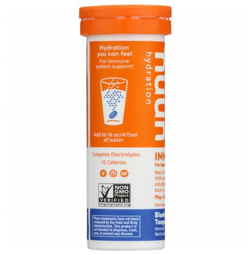 Blueberry tangerine electrolyte powder for wellness