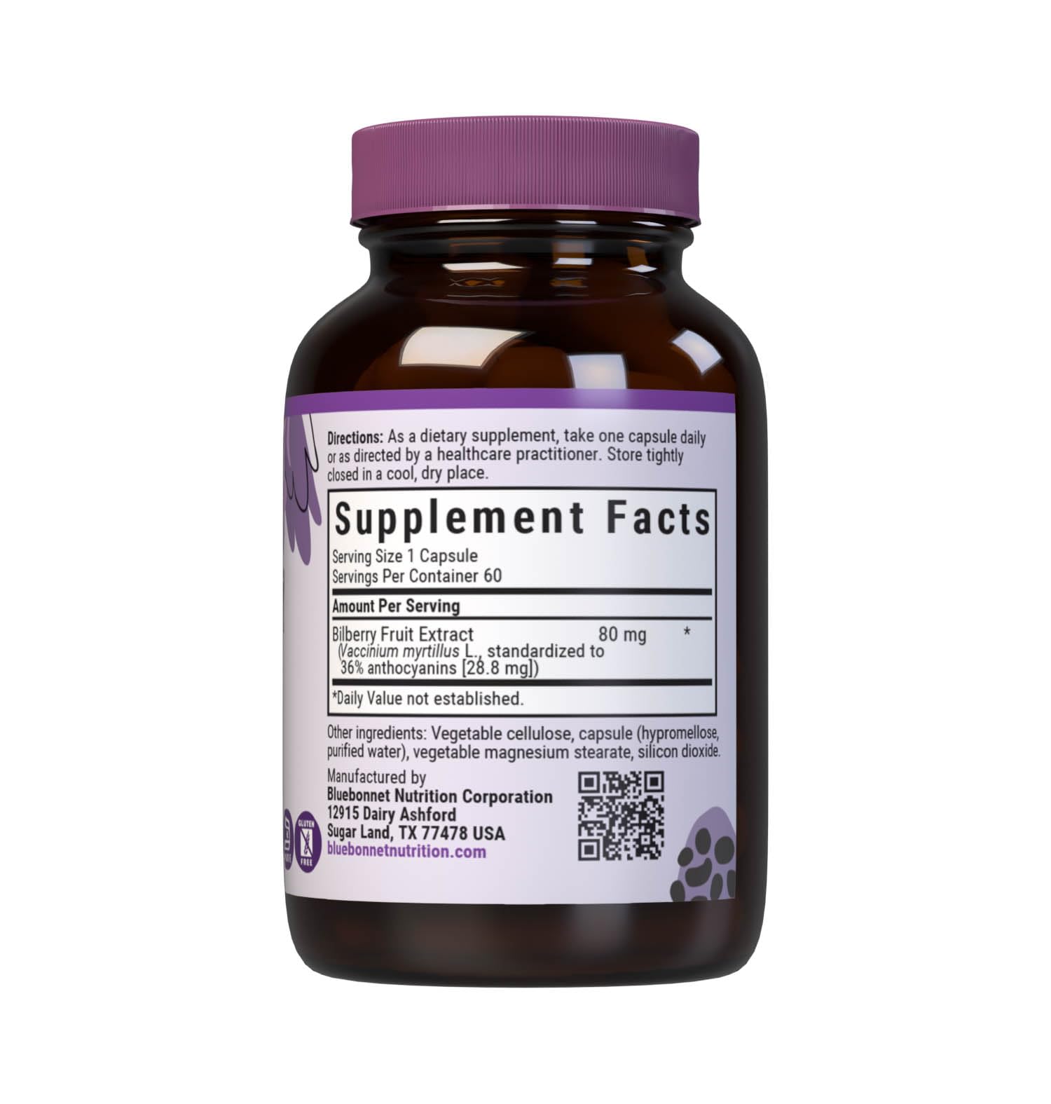 bluebonnet bilberry capsules for wellness