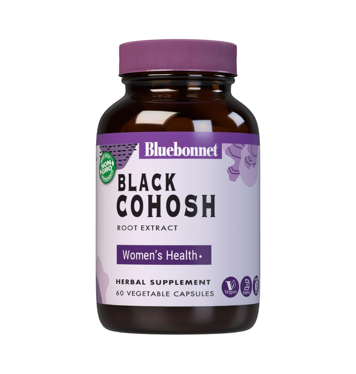 BlueBonnet Black Cohosh Root Extract capsules for women's health