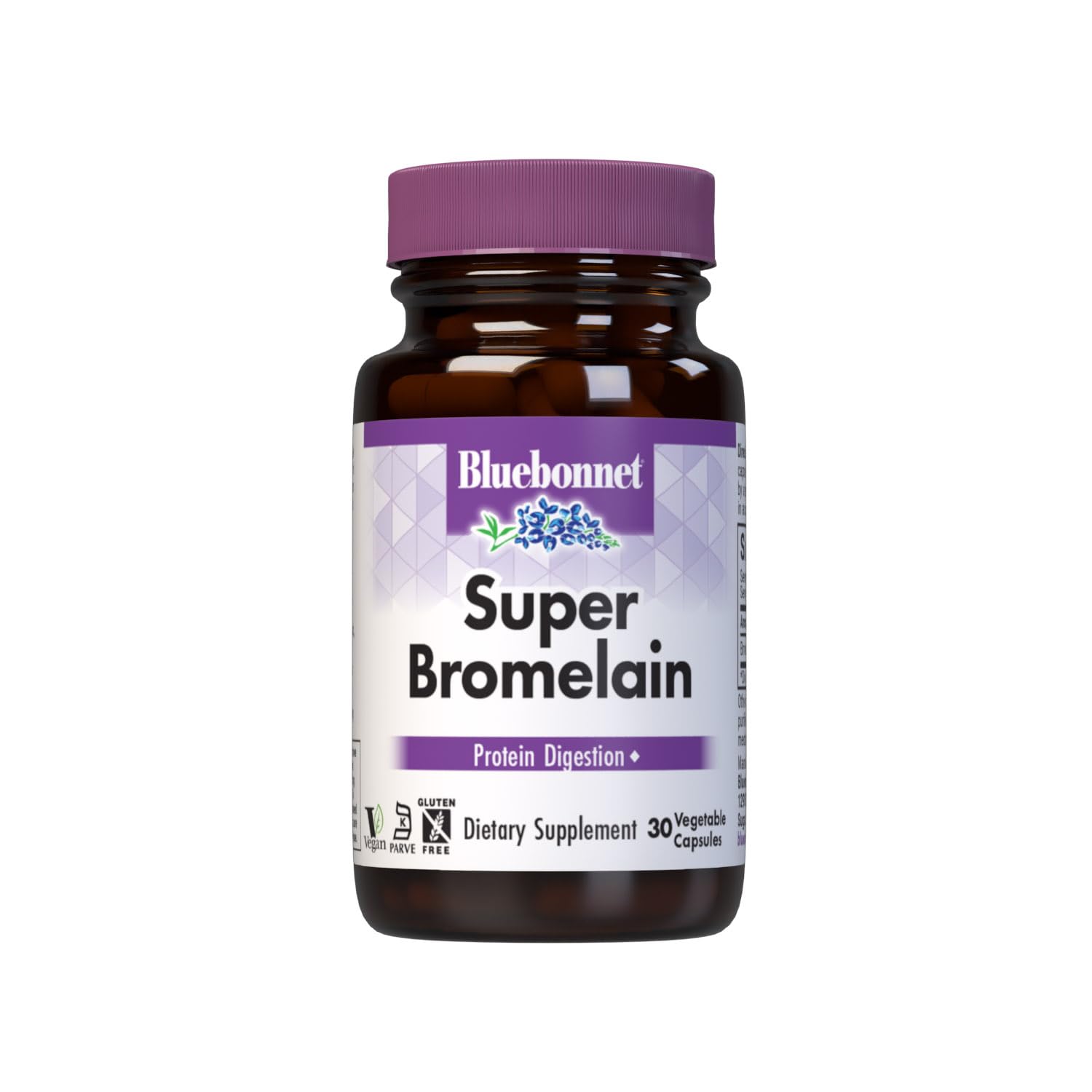 Bluebonnet bromelain digestive enzymes capsules