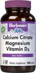 Bluebonnet calcium citrate caplets for bone health