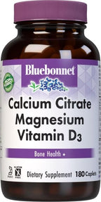 Bluebonnet calcium citrate caplets for bone health