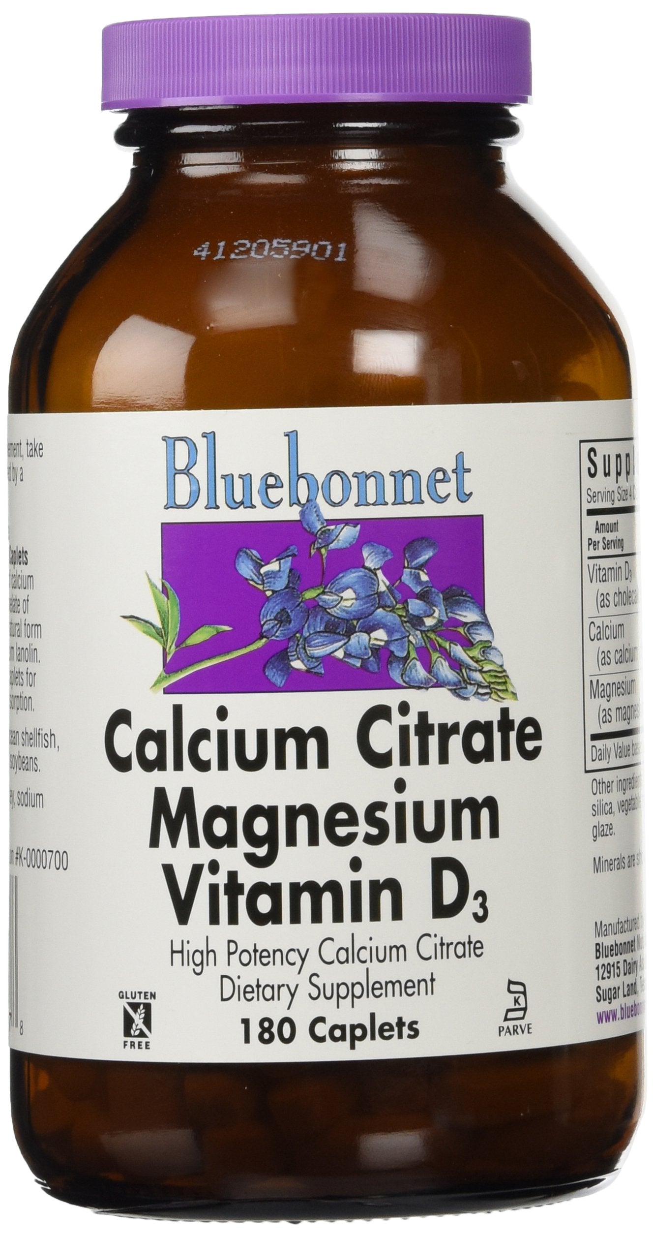 Bluebonnet Calcium Citrate for strong bones