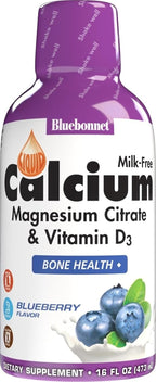 Bluebonnet calcium citrate liquid supplement