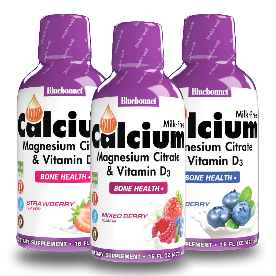 Bluebonnet calcium citrate liquid supplement