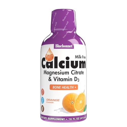 Bluebonnet calcium citrate liquid supplement