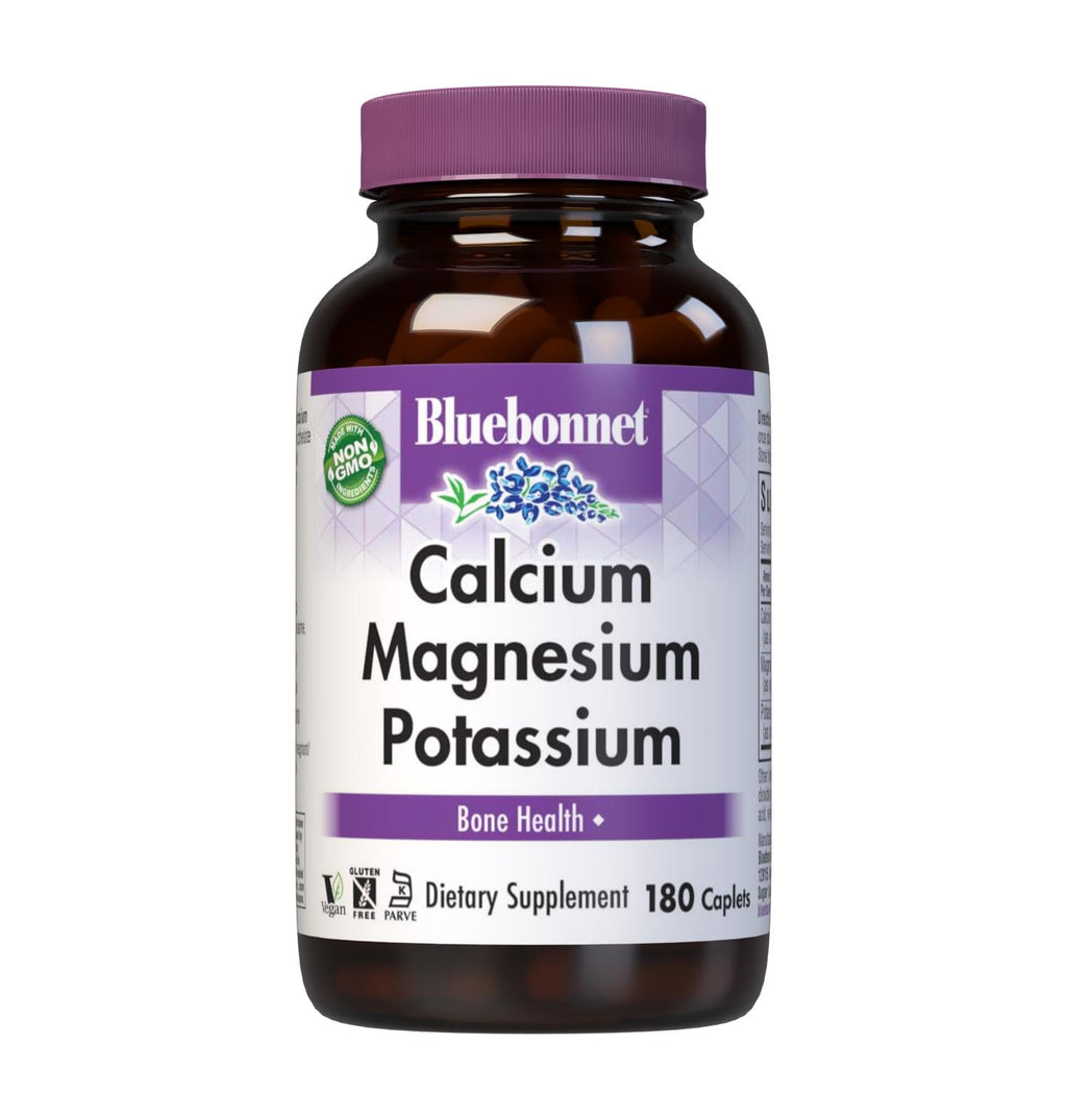 Bluebonnet calcium magnesium potassium caplets