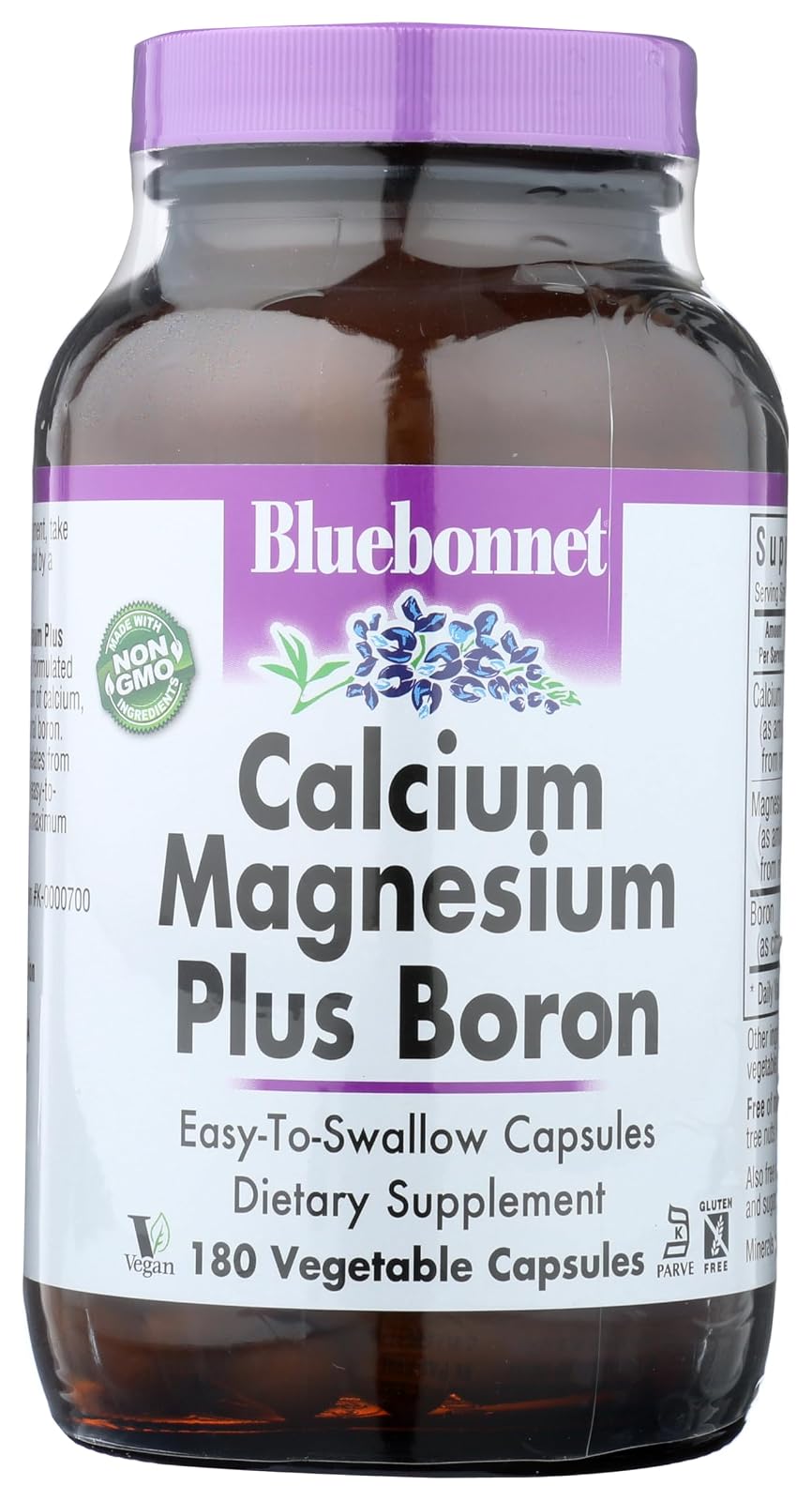 Bluebonnet calcium magnesium vegetarian capsules