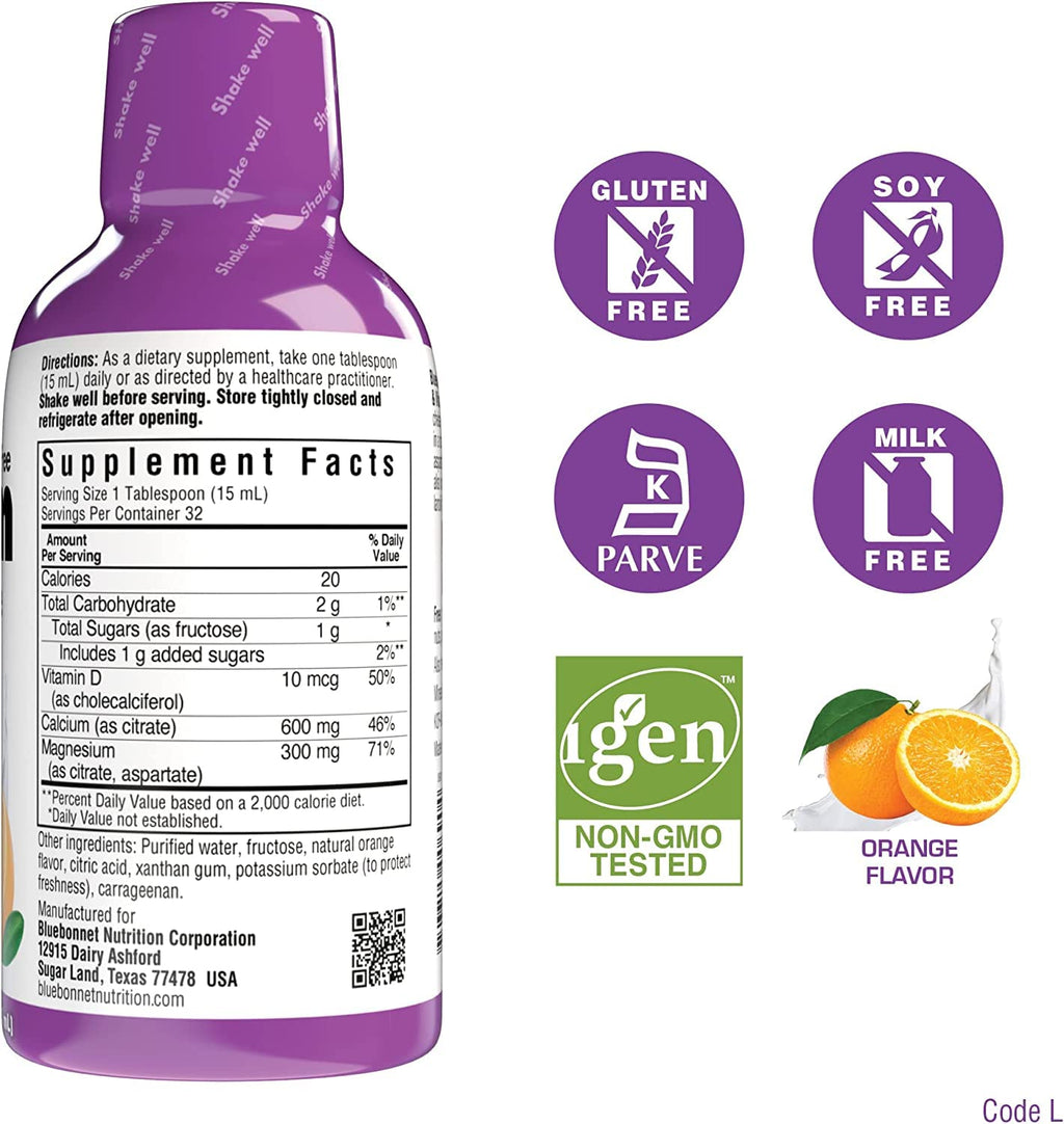 Bluebonnet calcium supplement for strong bones
