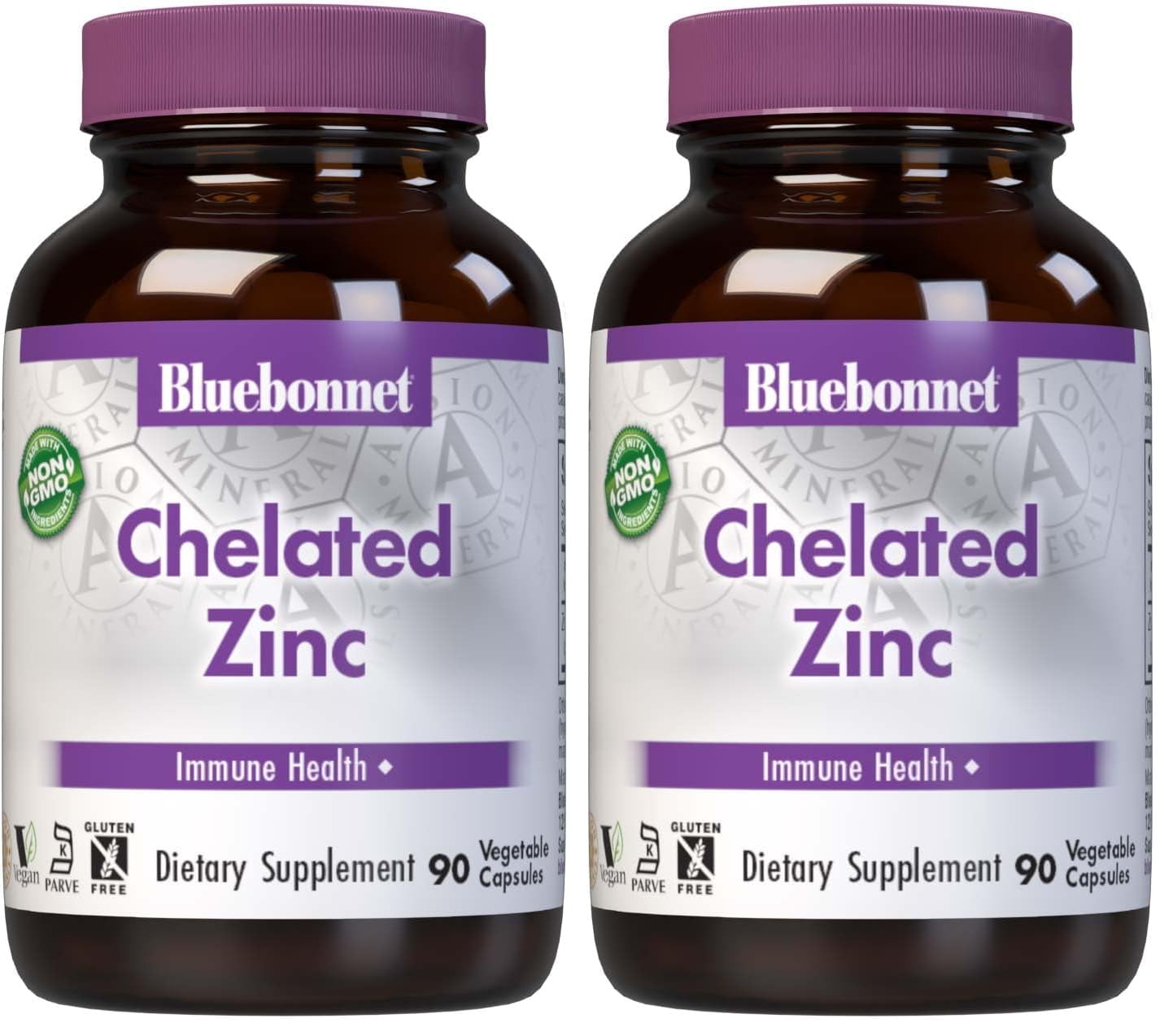 Bluebonnet chelated zinc capsules
