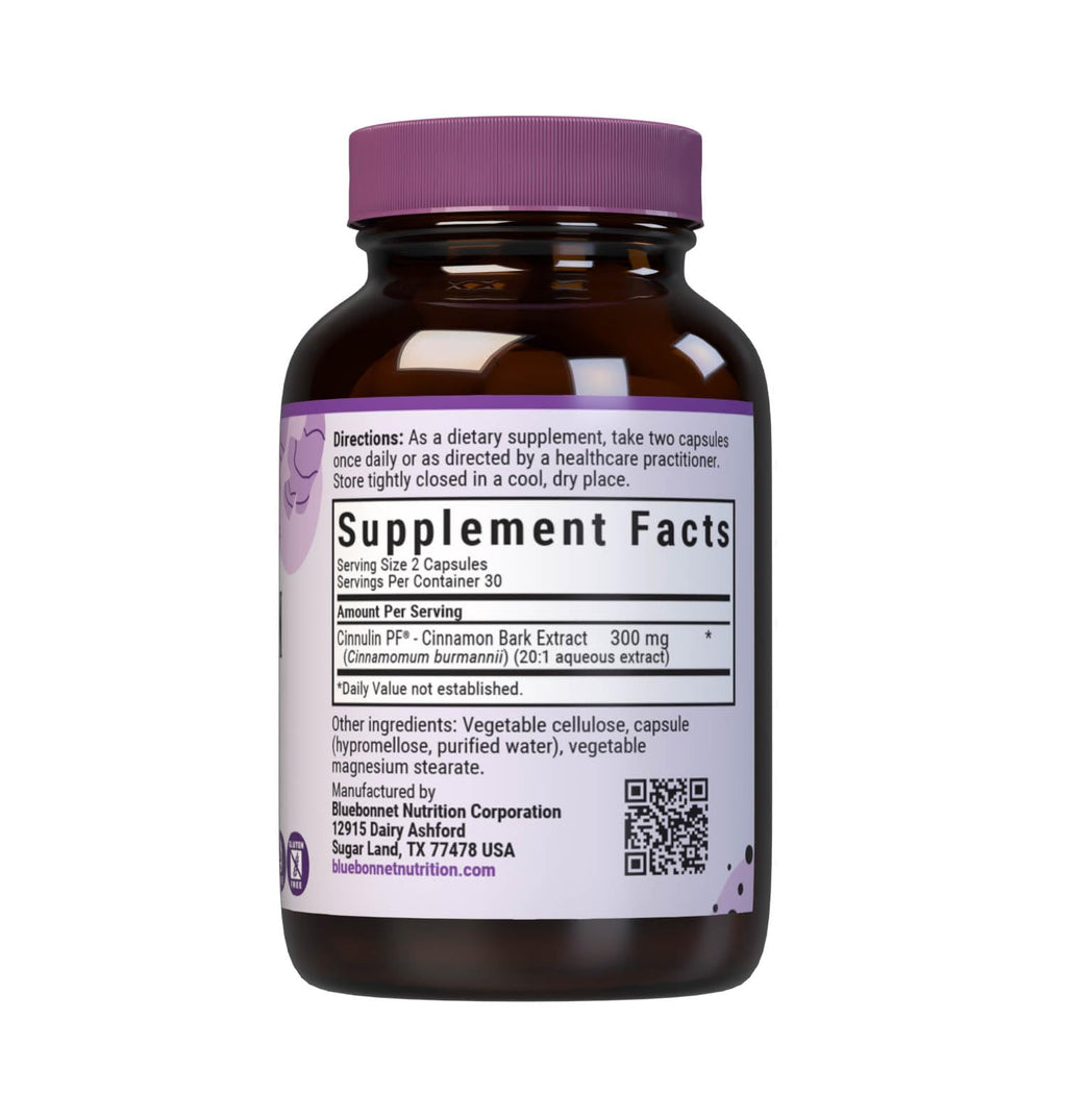 Bluebonnet cinnamon capsules for health