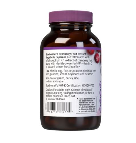 Bluebonnet cranberry extract benefits