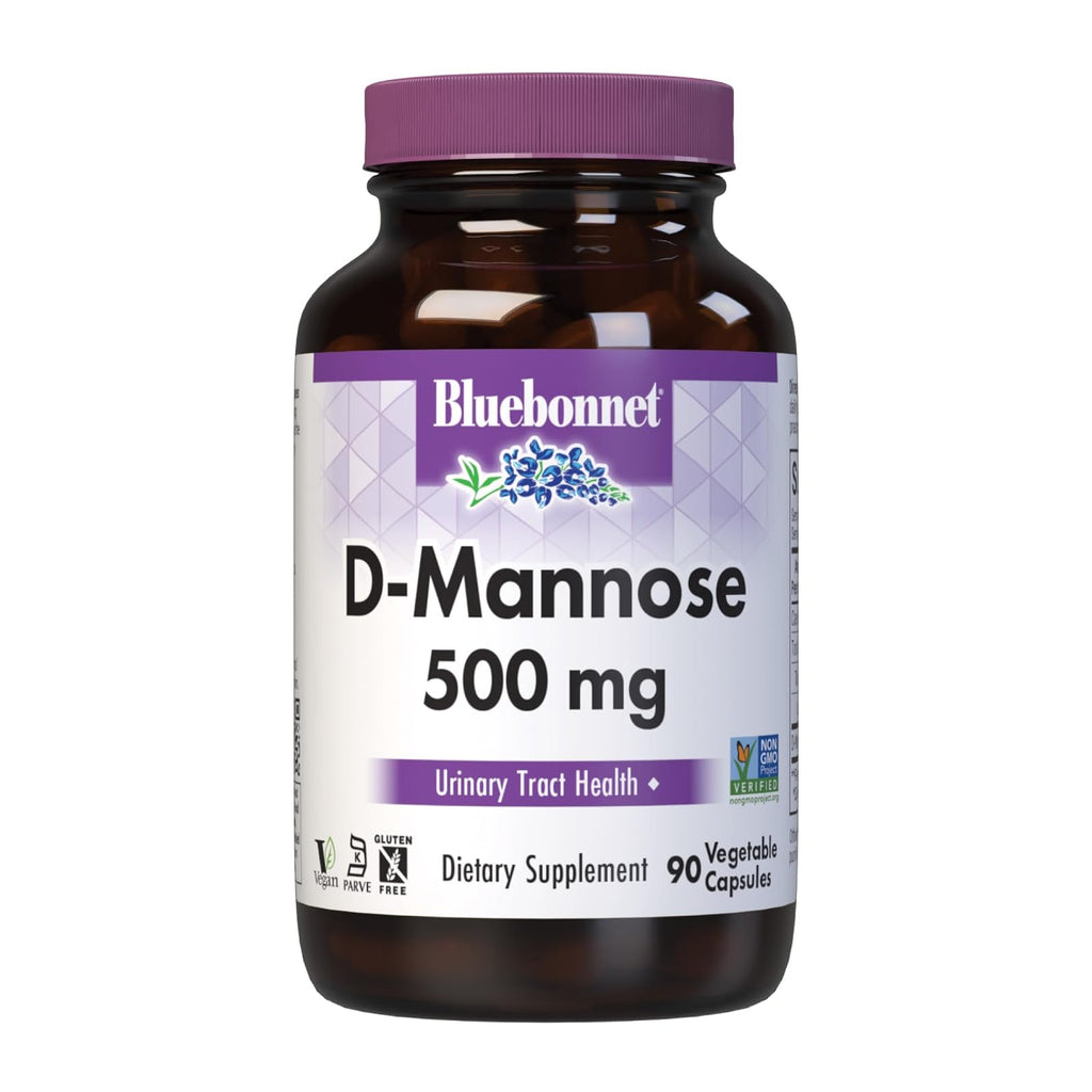 BlueBonnet D-Mannose 500 mg capsules