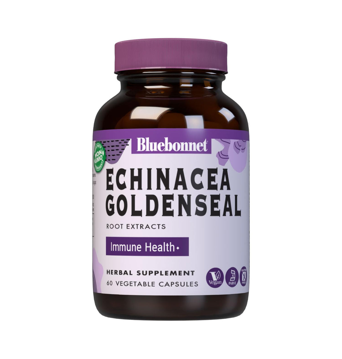 BlueBonnet Echinacea Goldenseal immune support capsules