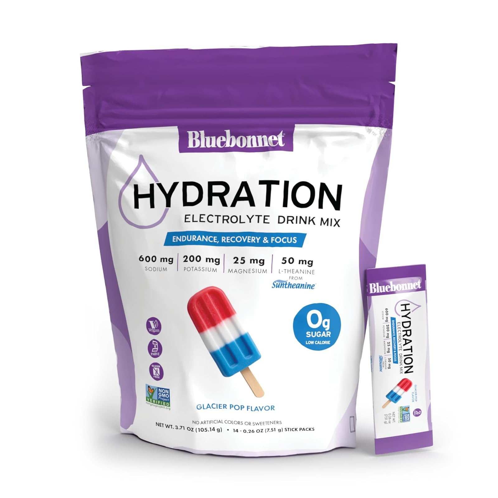 BlueBonnet electrolyte drink mix benefits