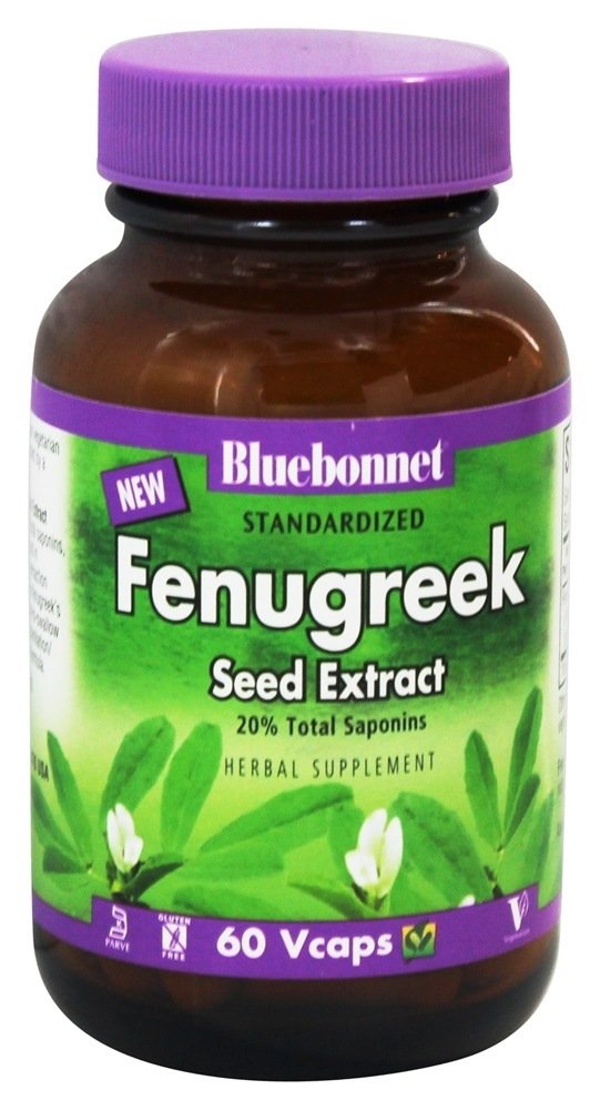 Bluebonnet fenugreek seed extract capsules