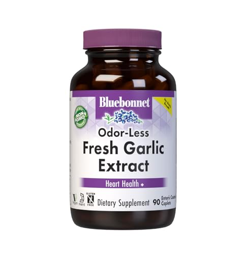 BlueBonnet Fresh Garlic Extract capsules for health