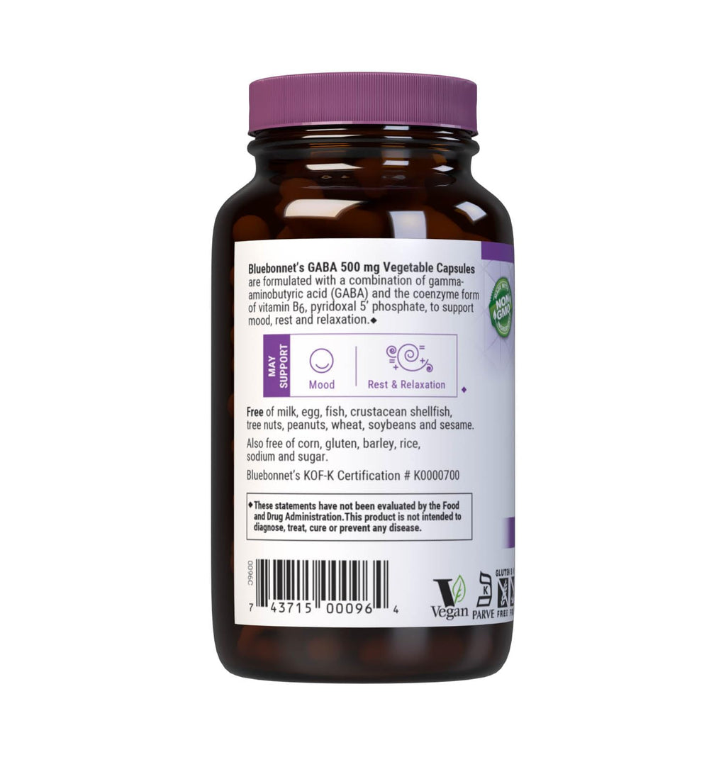 bluebonnet gaba 500 mg capsules