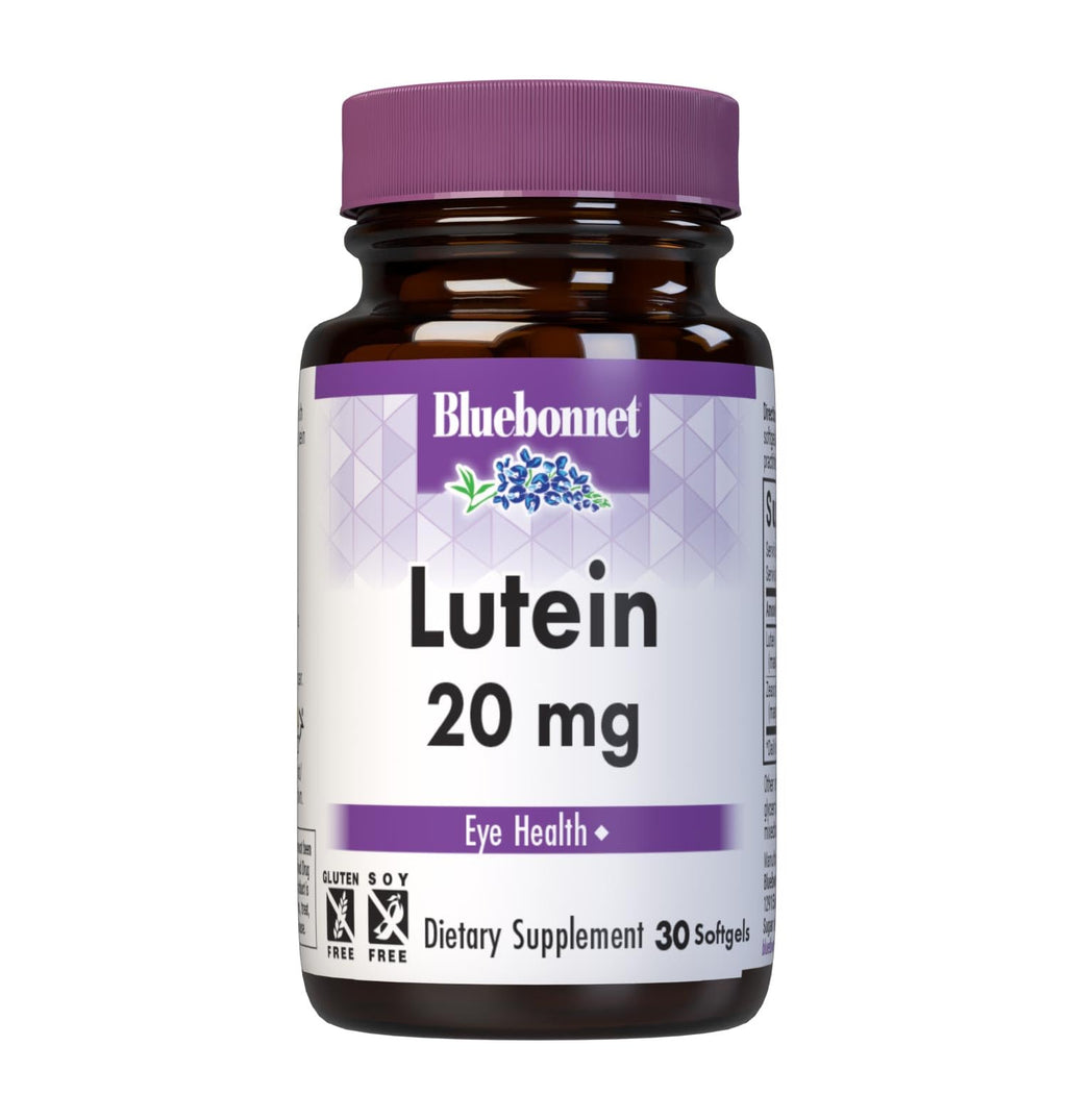 Bluebonnet lutein softgels for eye health