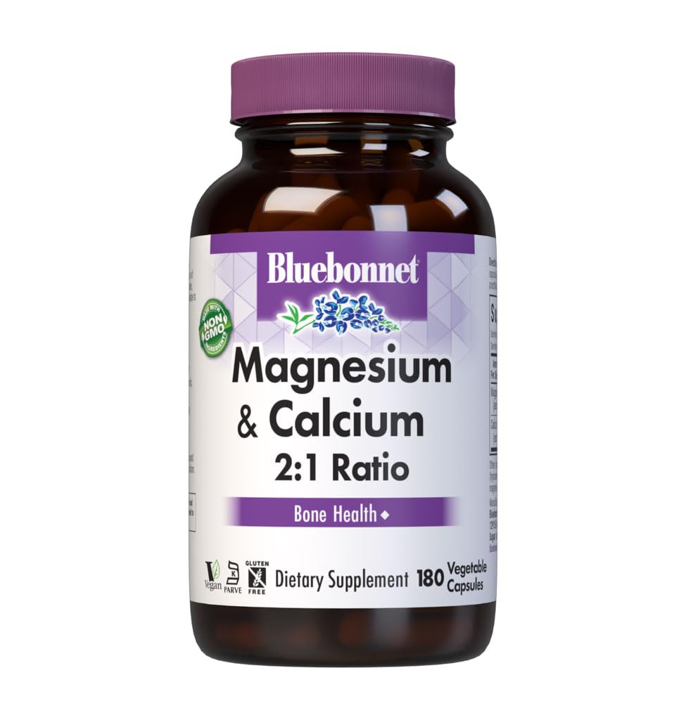 Bluebonnet magnesium and calcium capsules