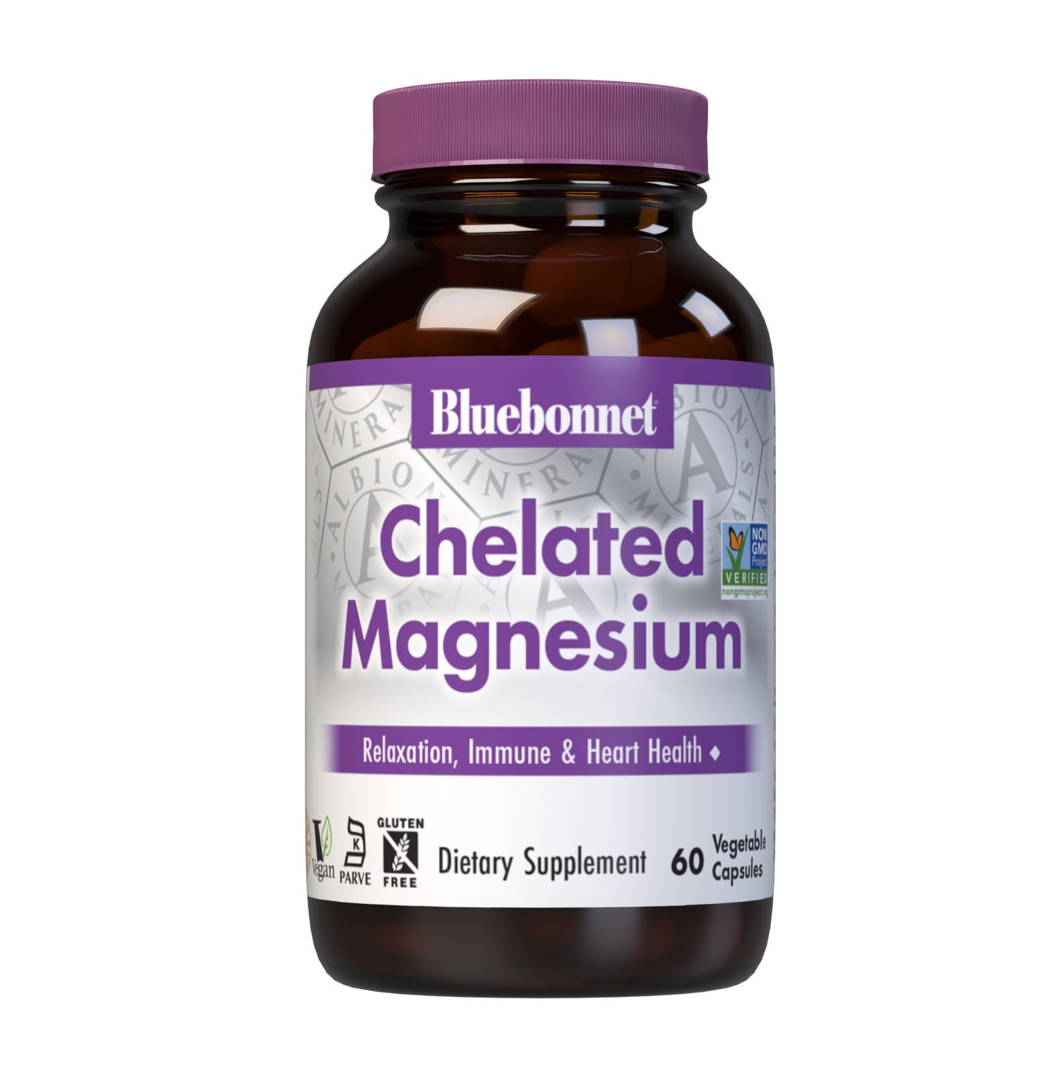 Bluebonnet magnesium capsules for relaxation