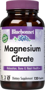 Bluebonnet magnesium citrate for relaxation