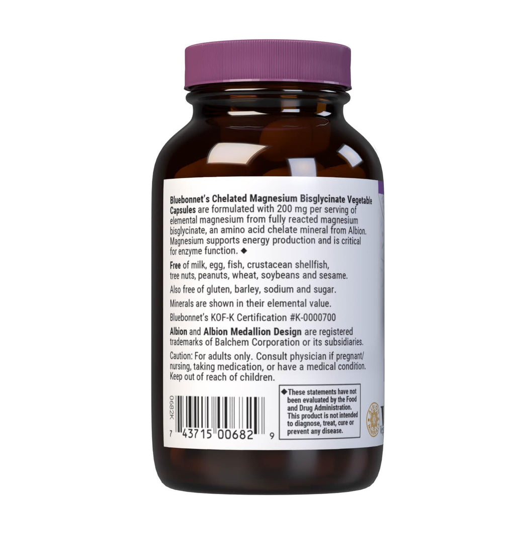 Bluebonnet magnesium for improved energy